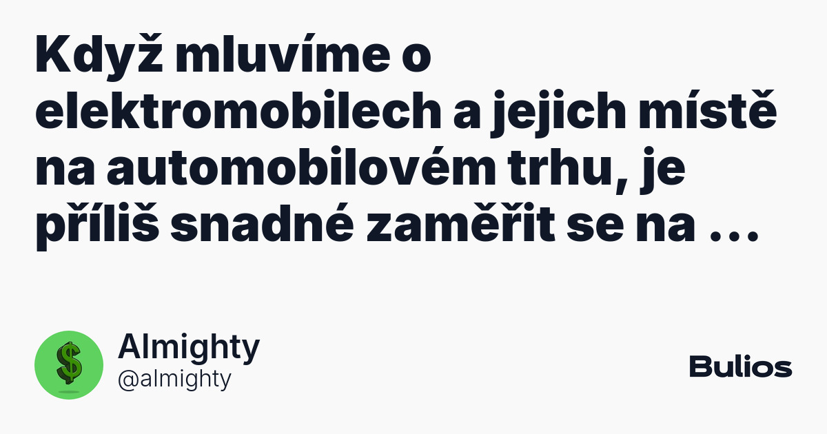 EV revoluce je zde: 2 akcie s cenovkou pod 10 dolarů a extrémním ...